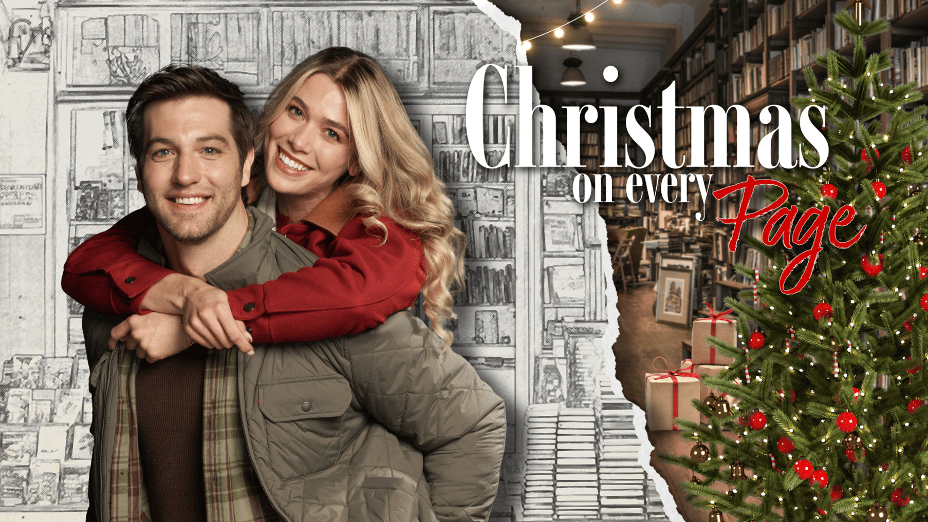 Christmas on Every Page is now available to watch on Great American ...