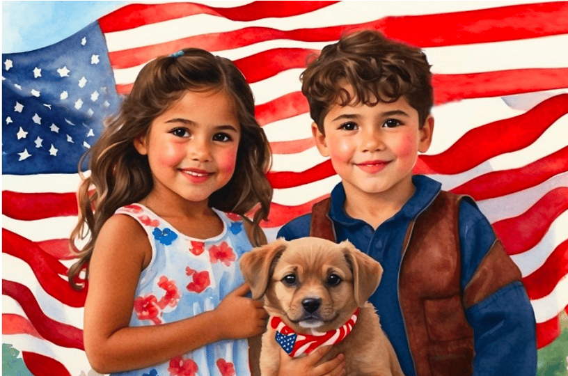 Books of the Month Spotlight: My American Flag by Jane Hampton Cook