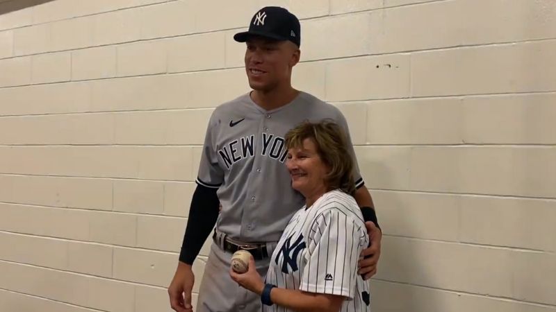 New Home Run King Celebrates Faith and Family on Record-Breaking Night ...